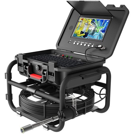 Industrial Sewer Camera, 9inch 1080P 30m Pipe Inspection Camera with ...