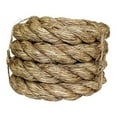 Sgt Knots Twisted Manila Rope, 1 inch x 10 feet Natural Fiber Heavy ...