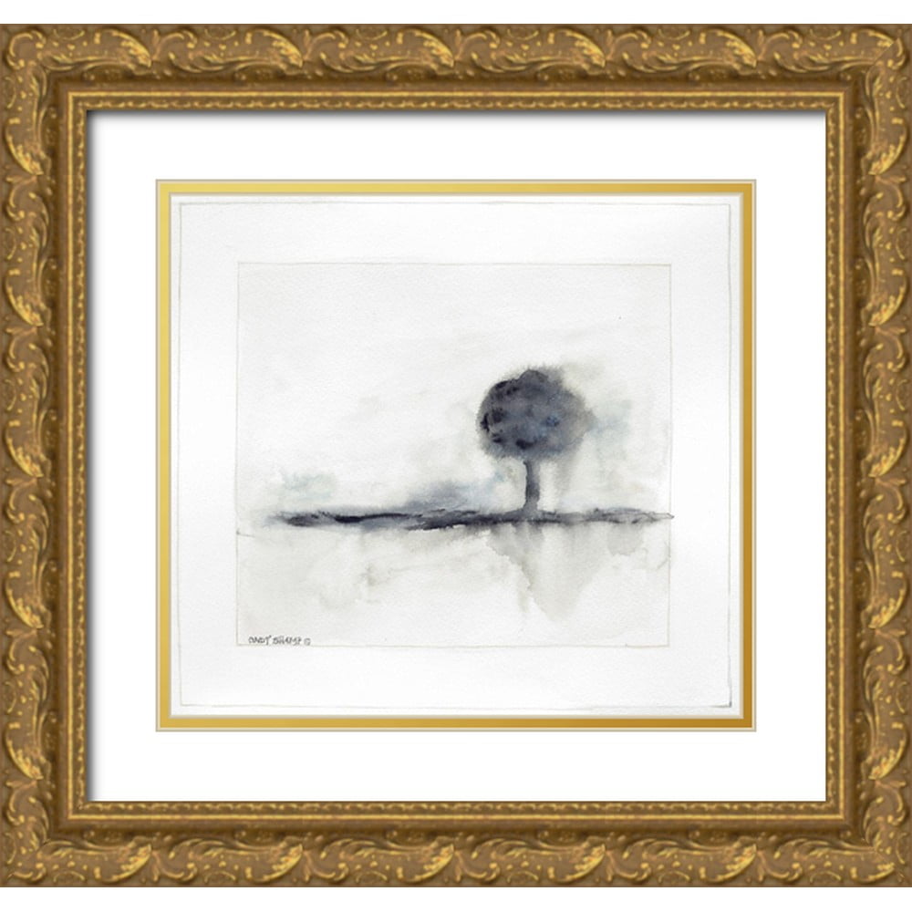 Shamp, Cindy 28x26 Gold Ornate Wood Framed with Double Matting Museum ...