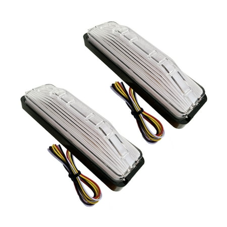 Anself 2PCS 28 LED Truck Tail Light Turn Signal Running Brake Reverse ...