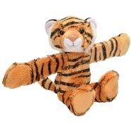 Wild Republic Huggers Green Parrot Plush Toy, Slap Bracelet, Stuffed ...