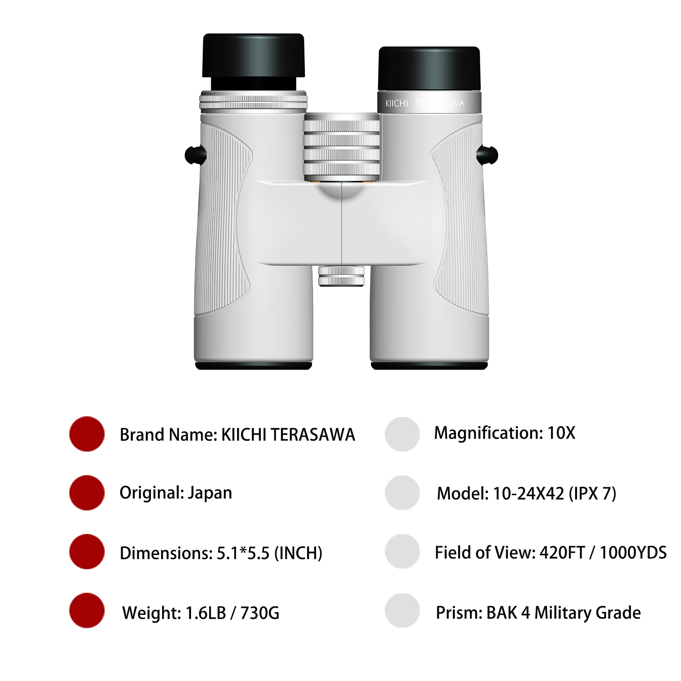 Military Binoculars View