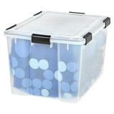 IRIS USA Large 74 Quart WeatherPro™ Weatherproof Plastic Storage ...