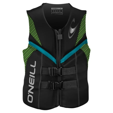 O'Neill Men's Reactor USCG Life Vest, Black/Dayglow, Large | Walmart Canada