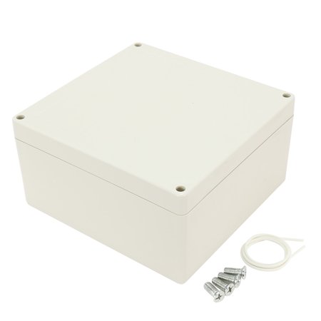 7.56"x7.4"x3.93"ABS Junction Box Universal Electric Project Enclosure ...