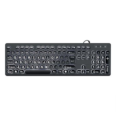 RadioShack Pink Multi-Function Backlit Keyboard - Walmart.com