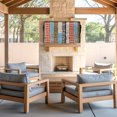 Bohemian Patterns Outdoor TV Cover 70 to 75 inch Colored Seamless ...
