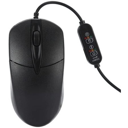 Multifunction Optical Mouse 3-Button Wired Gaming Mouse Heating Warmer ...
