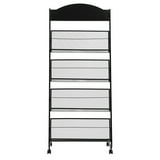 Miumaeov 4 Tier Freestanding Magazine Rack Brochure Display Stand ...