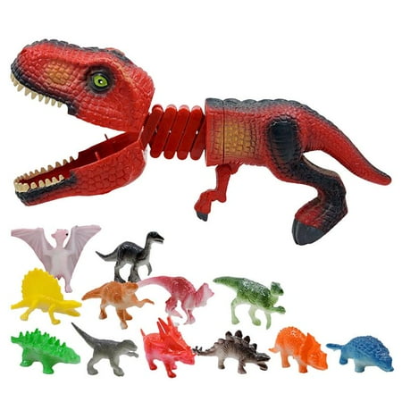 Dino Robot Hand Grabber Telescopic Mechanical Clip Dinosaur Dinosaur ...