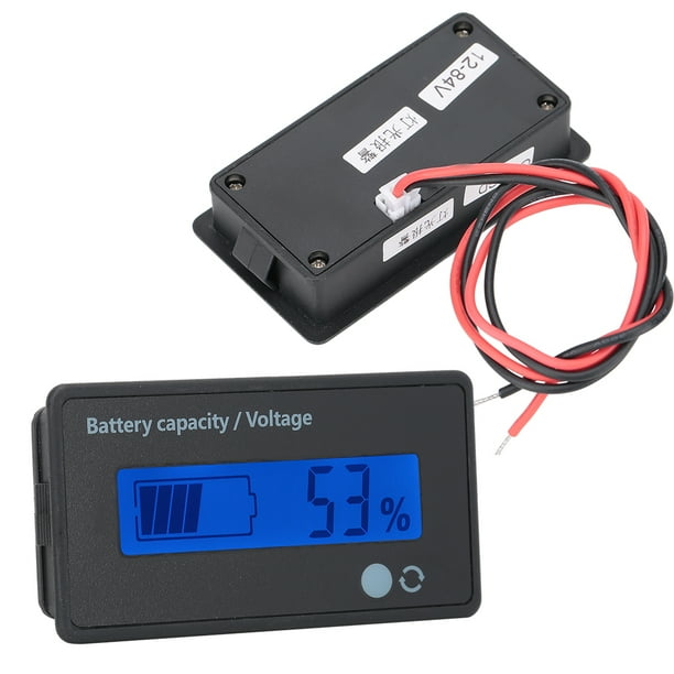 LCD Battery Display, Backlight Flashing Alarm Battery Capacity Display ...