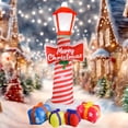 OILCUP, Christmas Inflatable Lighthouse, 8.1FT, with LED Lights ...