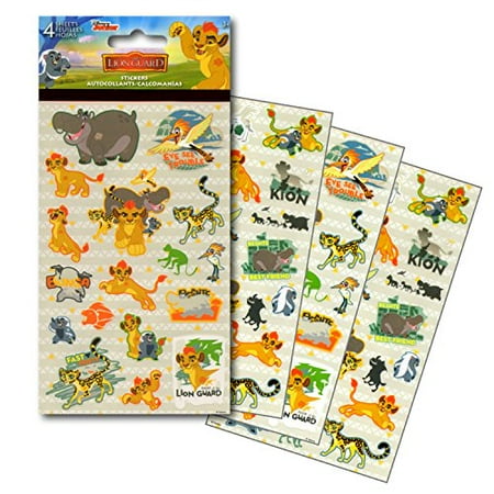 Lion Guard Stickers - 4 Sheets of Stickers | Walmart Canada