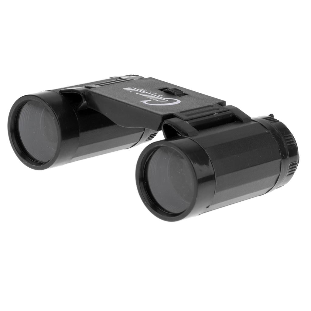 Foldable 26mm 2.5X Binoculars Kids Optics Science Toy Camping Black ...