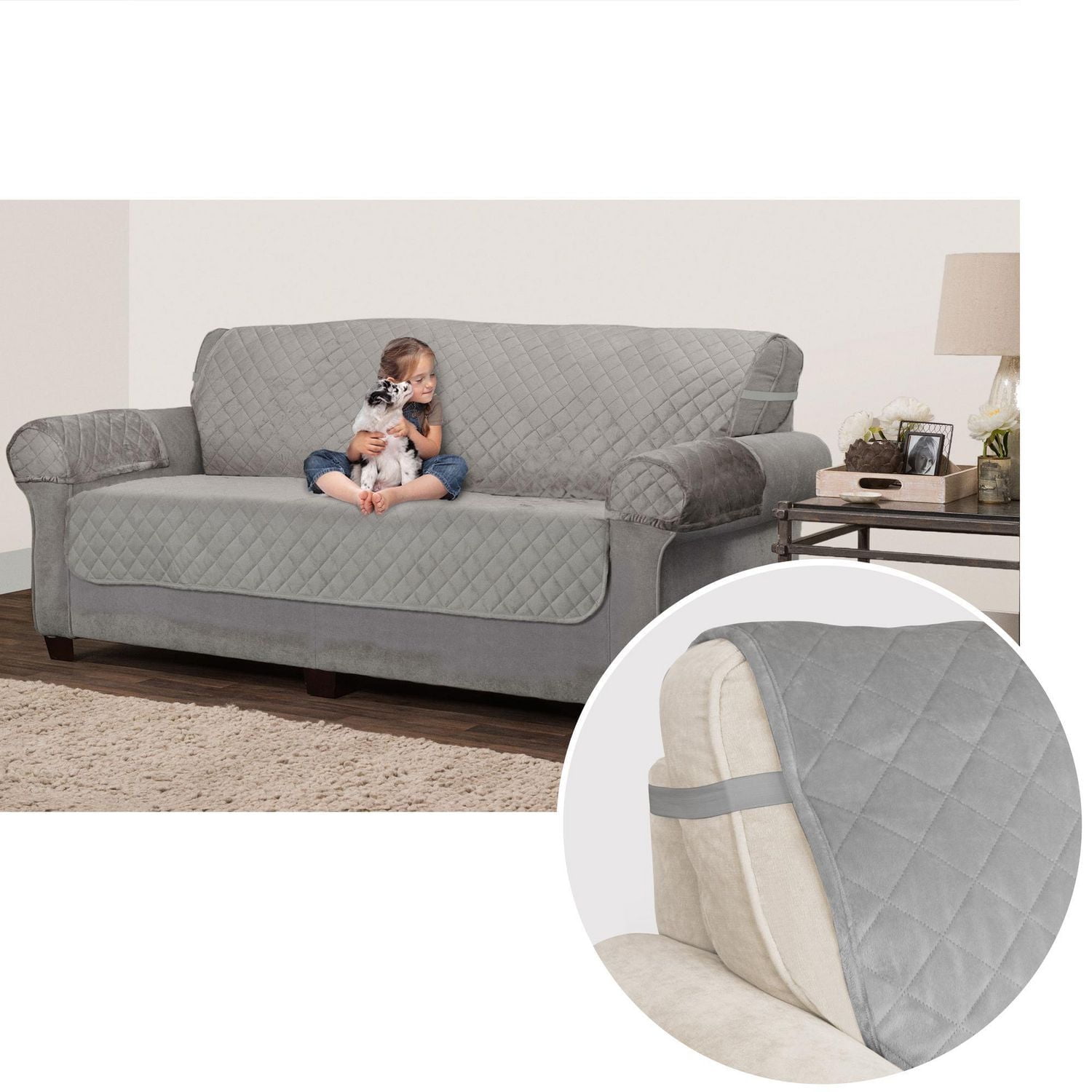 Click here for Mainstays Smartfit Plush 3-Piece Sofa Furniture Co... prices