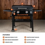 Blackstone Original 2-Burner 28" Propane Omnivore Griddle with Hood ...