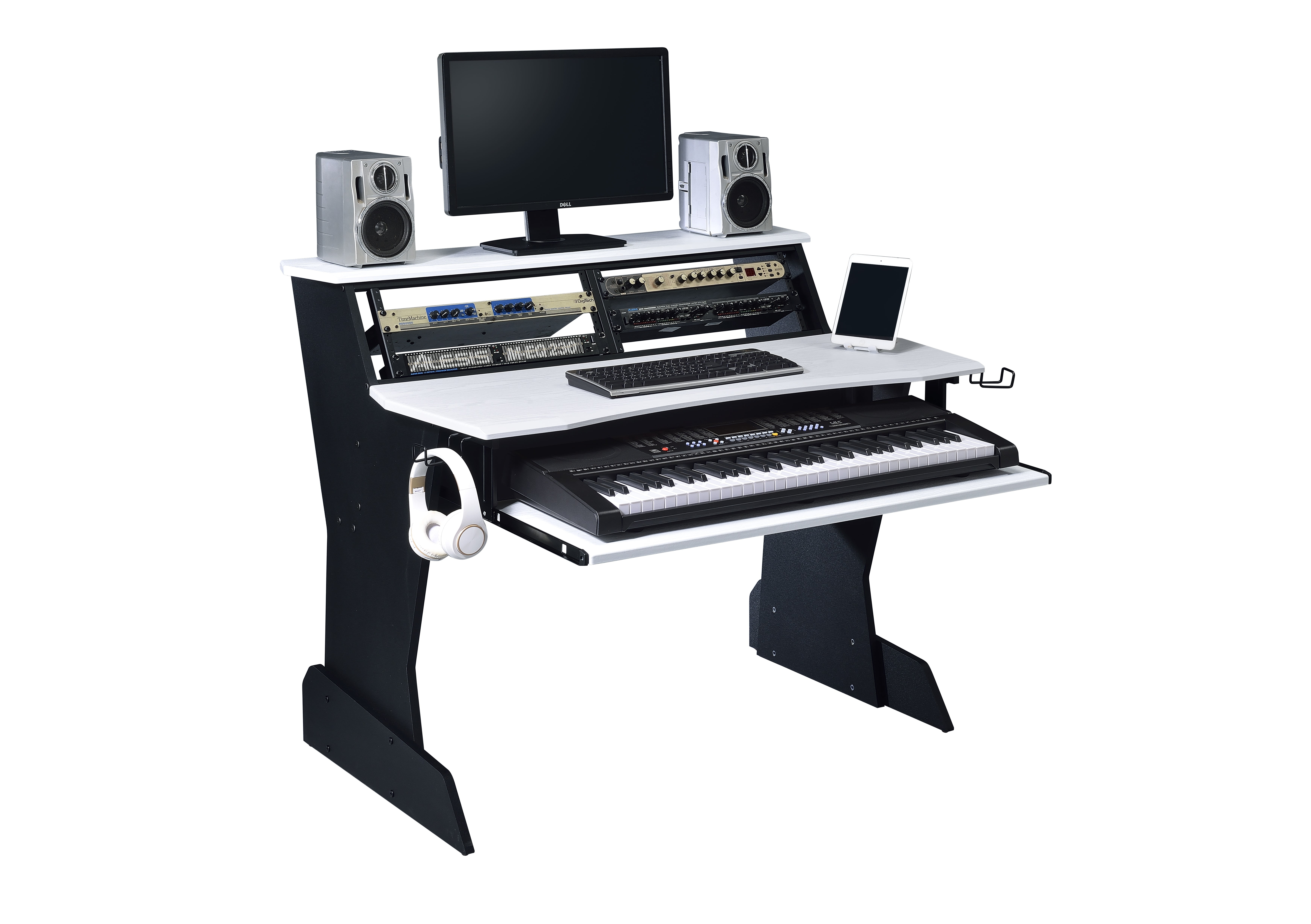 Musiea BE200 Series Music Recording Studio Desk Workstation w/2 x 4U ...