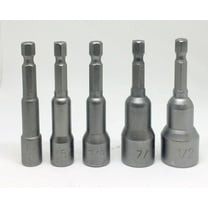 MTP ® Pack of 3 Magneti 1/4" 5/16" 3/8" Nut Driver Set Quick Rapid ...