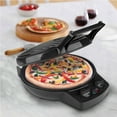 Courant Heavy-Duty Pizza Maker Oven & Electric Grill, Non-Stick, 12 ...
