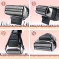 Pritech, Electric Razor for Men, Foil Electric Shaver, Wet Dry Use ...