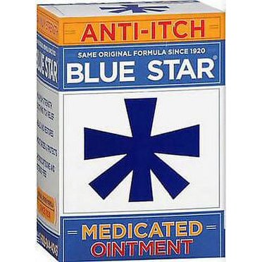 Blue Star Ointment , Anti-Itch Medicated Ointment, 2 oz - Walmart.com