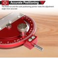 Adjustable Multi-Angle Drill Press Protractor Square Guide,Precision ...