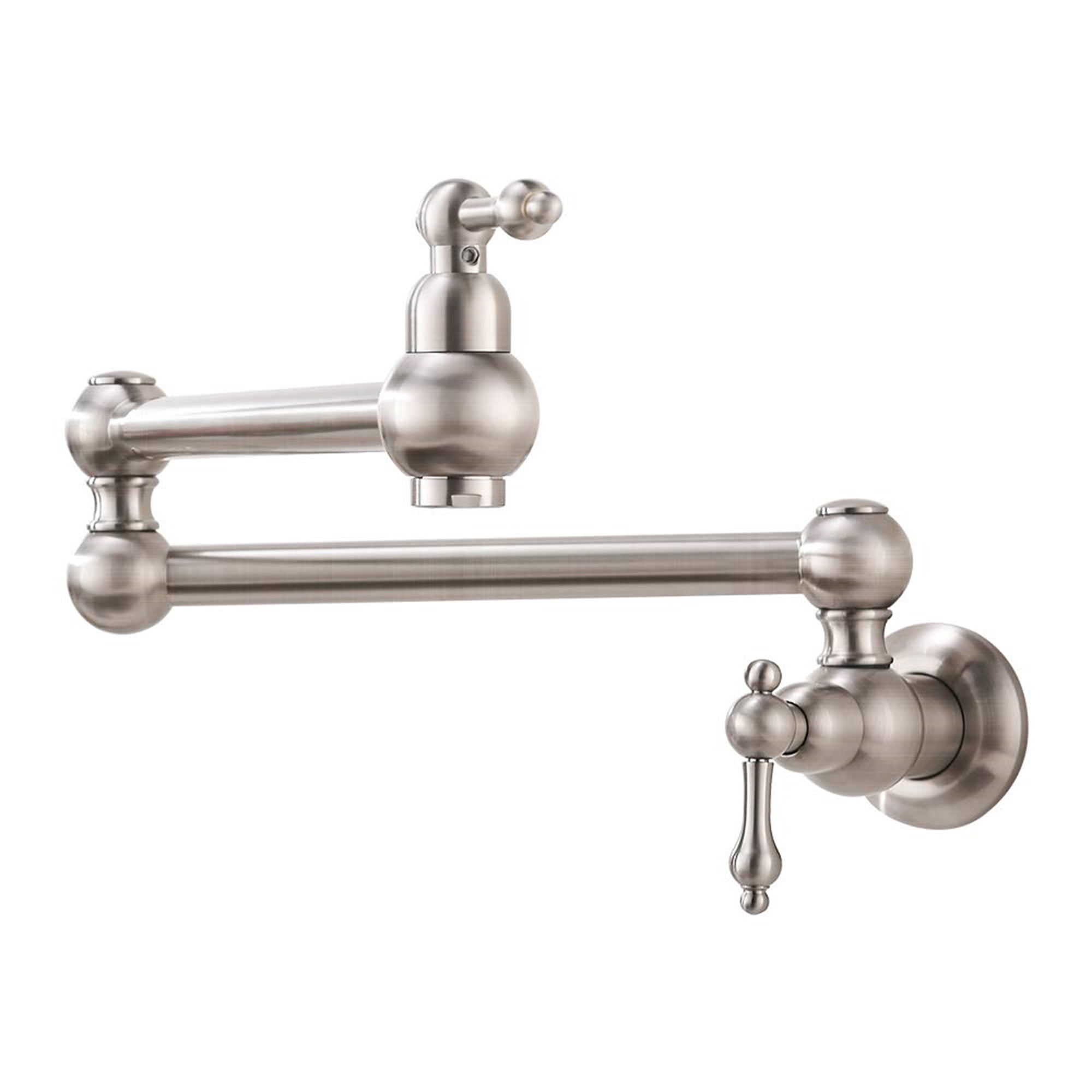 Cfowner Wall Mount Kitchen Faucet for Bar, Pot Filler Folding Faucet ...