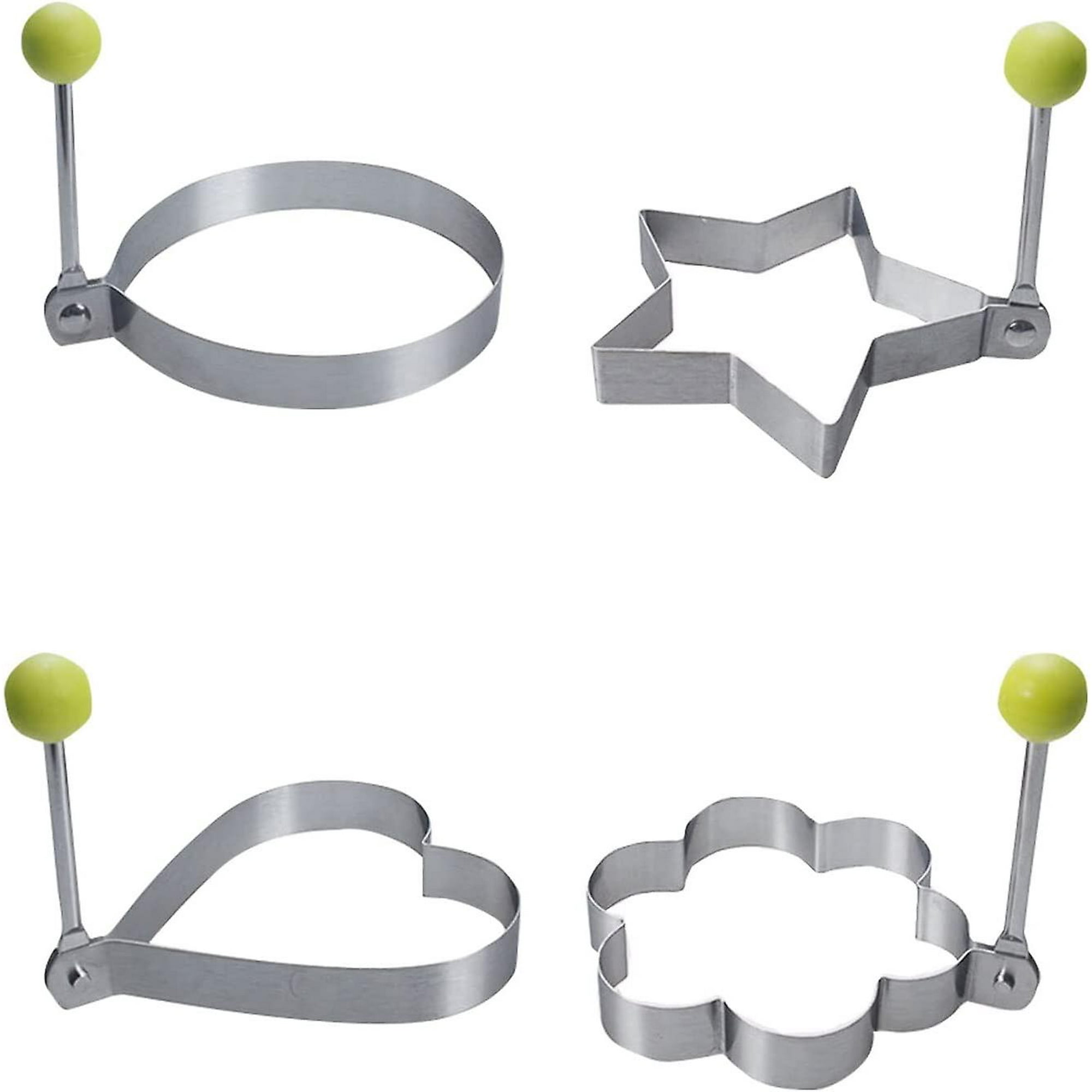 Click here for Unbranded Fried Egg Rings  Pancake Mold With Handl... prices