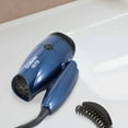 Conair 2 Speed Dual voltage 1875 Watt Compact Folding Ionic Hair Dryer in Dark Blue - Walmart.com