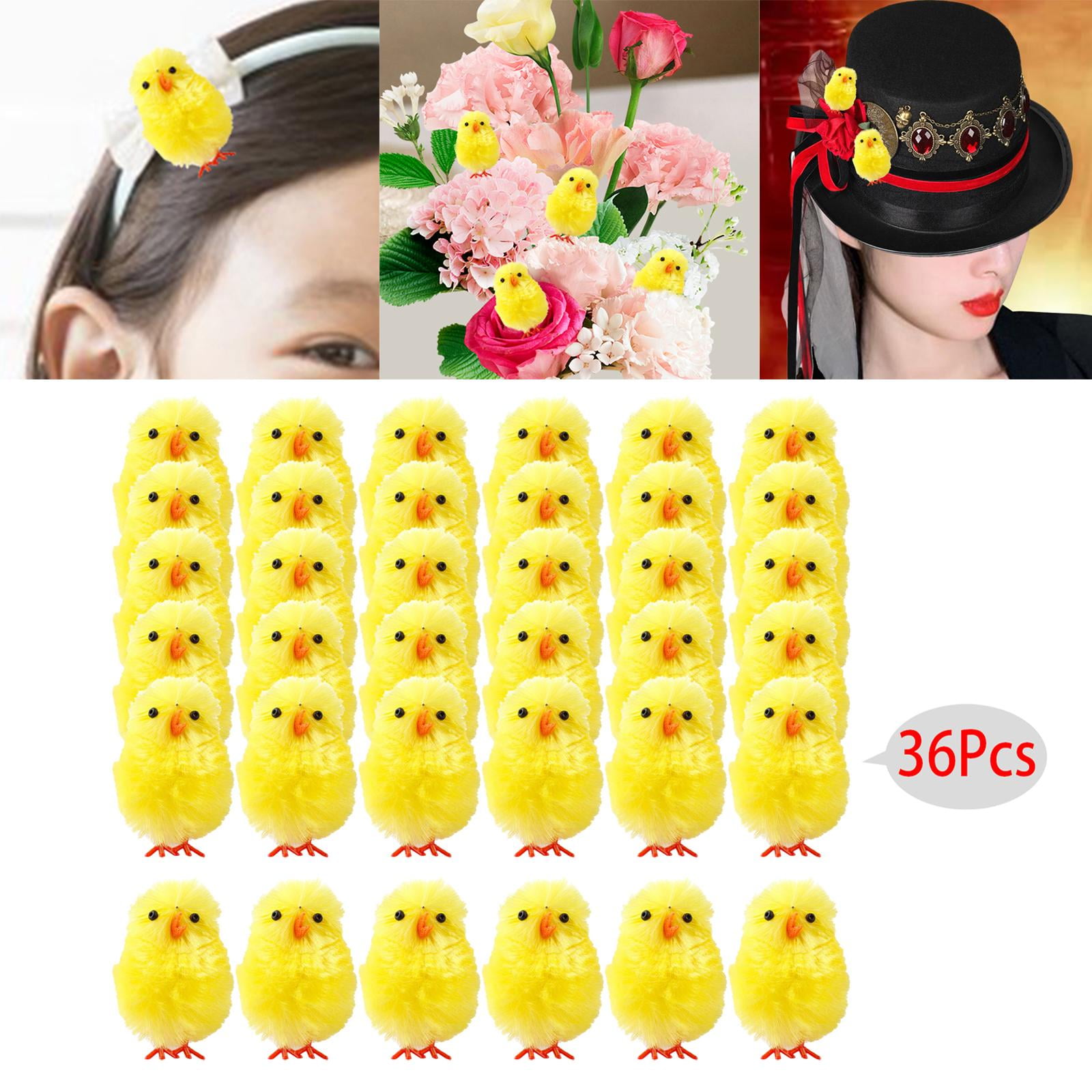 36x Miniature Chicken, Garden Animal Miniatures, micro Landscape ,Micro ...