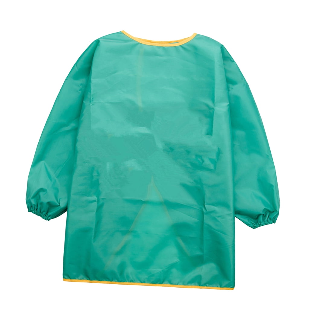 Click here for Luzkey Children Apron Drawing Cooking Smock Green... prices
