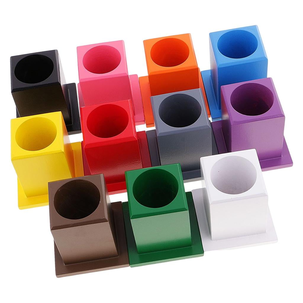 11 Colored Pencil Holders Learning Educational Material for Toddlers ...