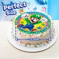 7.5x Inch Edible Cake Toppers –Classic Game M Themed Birthday Party ...