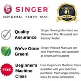 Singer 4432 Heavy Duty Sewing Machine with High Speed, Bonus Bundle - Walmart.com