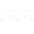 Northlight LED Lighted Stars Christmas Garland, 4ft, Warm White Lights ...