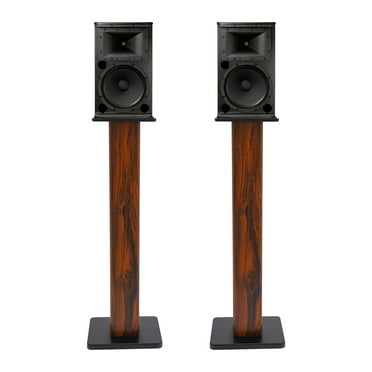 On Stage SMS7500R Wood Studio Adjustable Speaker Stands, Sound System ...