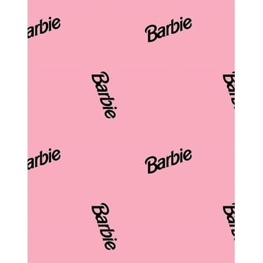 Barbie Logo Mix Removable Vinyl Wallpaper, Pale Blue - Walmart.com