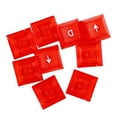 9 Keys WASD/ ESC/ Direction for Key Cap DSA Profile Backlit Keycaps For ...