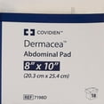 Dermacea Abdominal ABD Pad 8'' x 10'', 6 Pack Box of 18, Fluff Filled ...