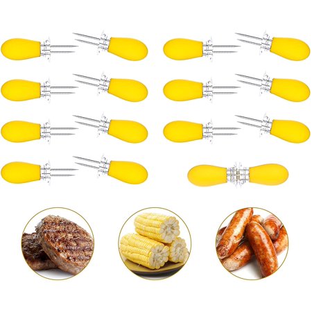 Corn Holders, 16Pcs/8 Pairs Stainless Steel Corn On The Cob Sweetcorn ...