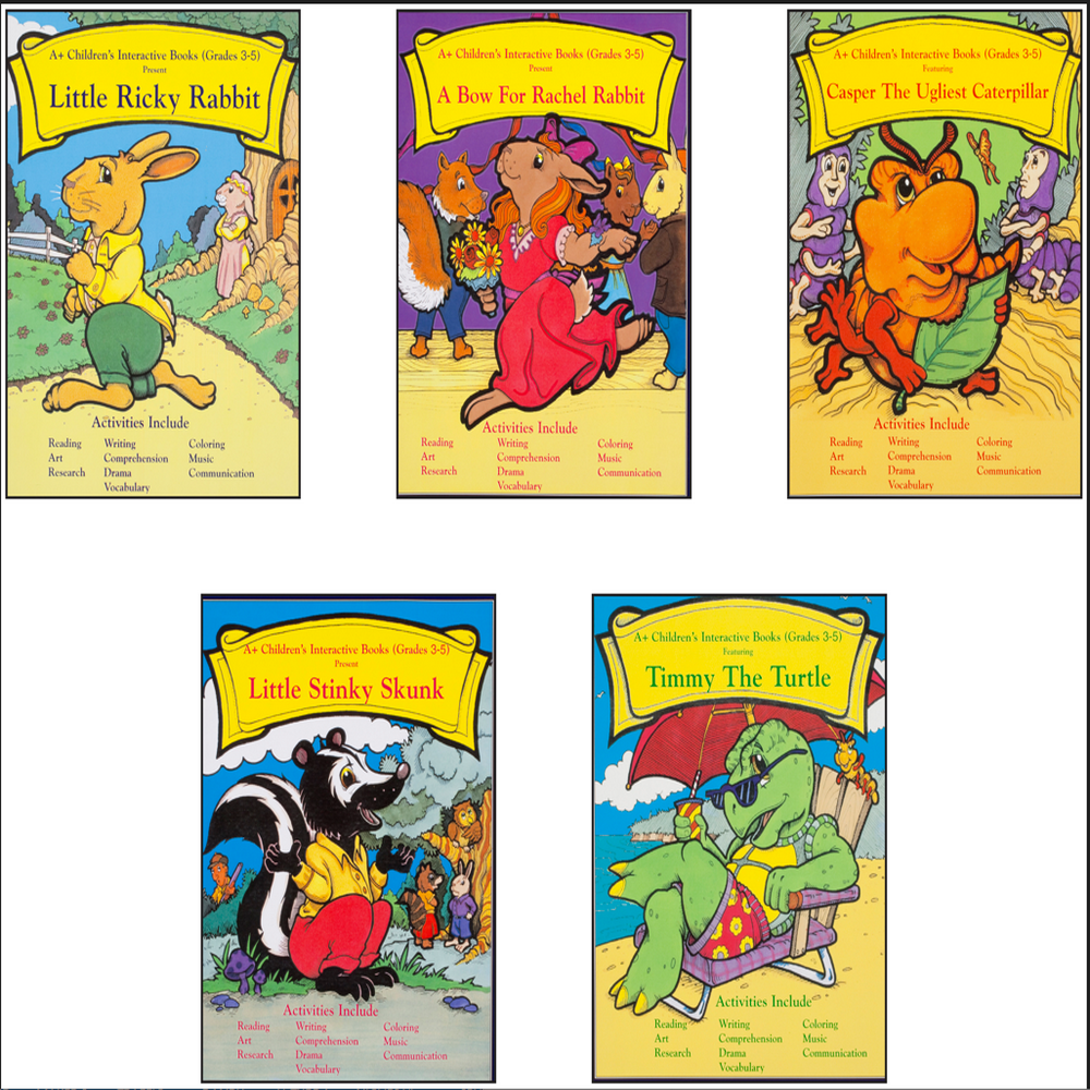 A+ Children's Interactive Books Grades 3-5 the Series-Perfect Bind ...