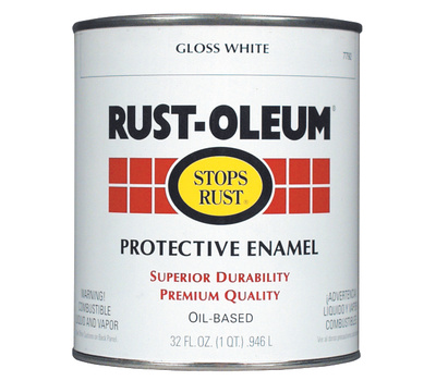 1unitCFEA-1672 Rust-Oleum 7792504 Stops Rust White Gloss Rust ...