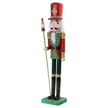 Northlight Vampire Wooden Halloween Nutcracker - 14" - Black and Red ...