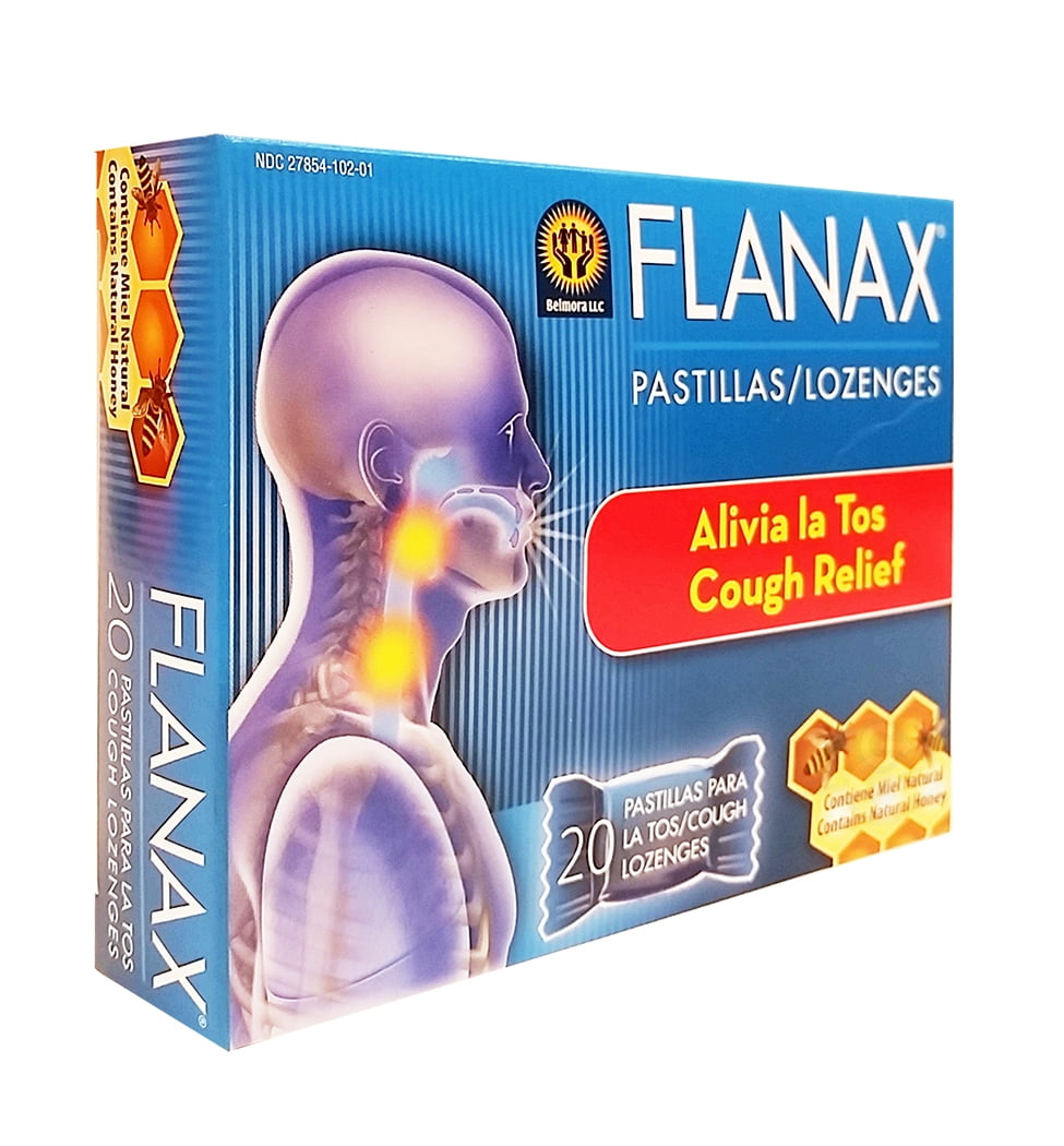 Flanax Cough Lozenges 20 Ct