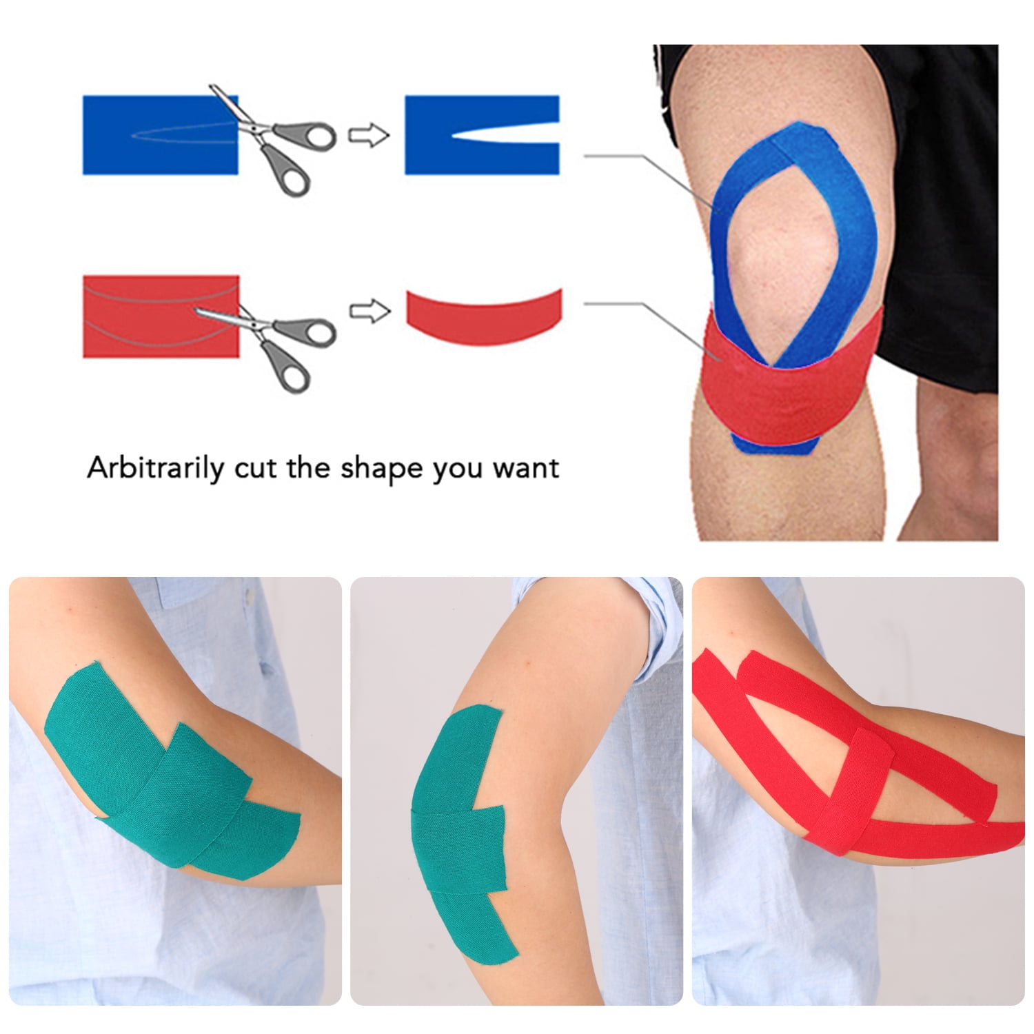 5m Athletic Muscle Bandage Sports Muscle Tape Breathable Shoulder Ankle ...