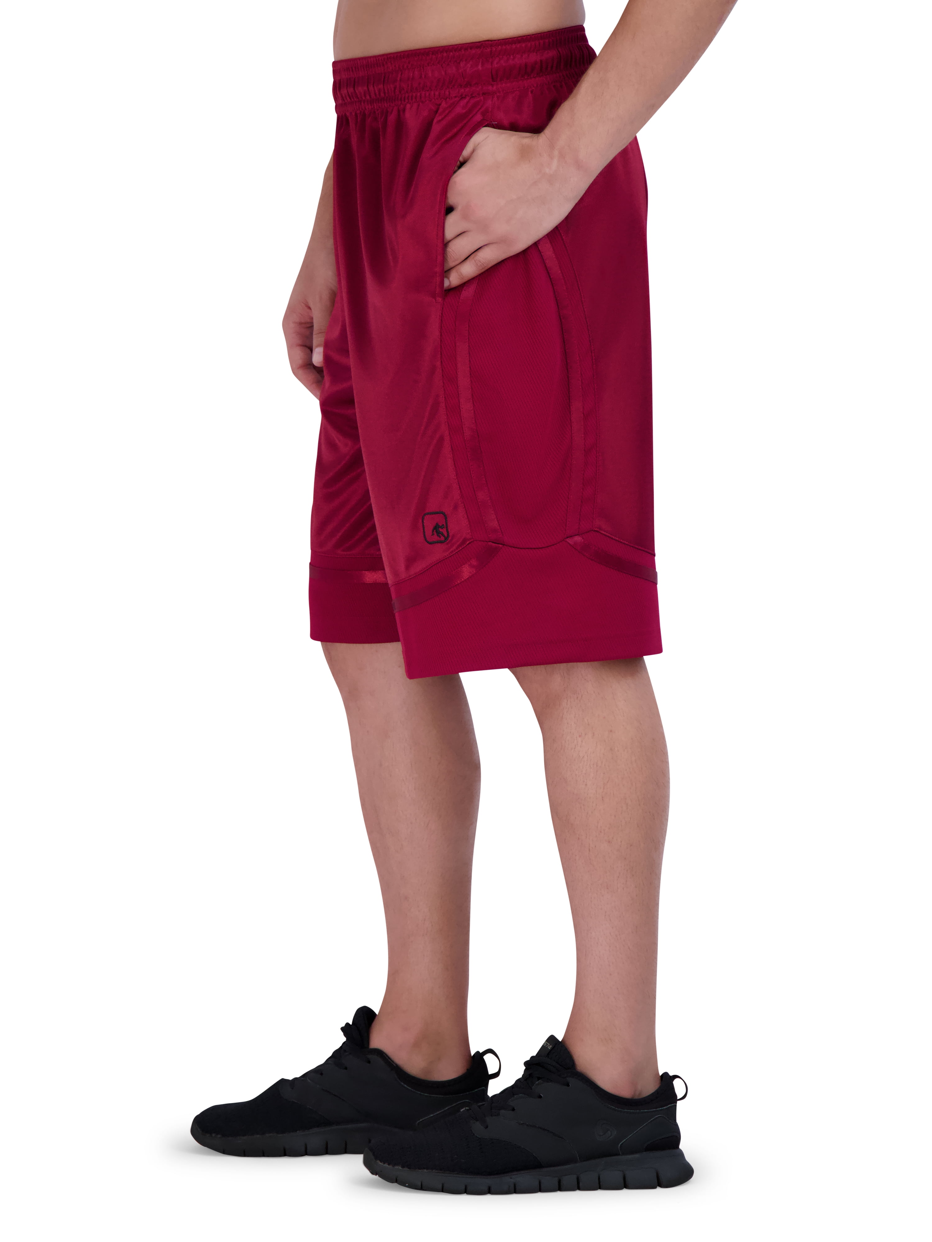 AND1 Men's and Big Men's Active Core 11" Home Court Basketball Shorts ...