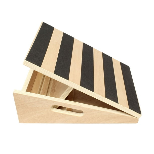 Calf Stretcher Slant Board – Wooden Incline Board Calf Stretch Wedge ...