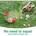 XTEILC Nut Gatherer, Adjustable Outdoor Tool for Collecting Nuts & Golf ...