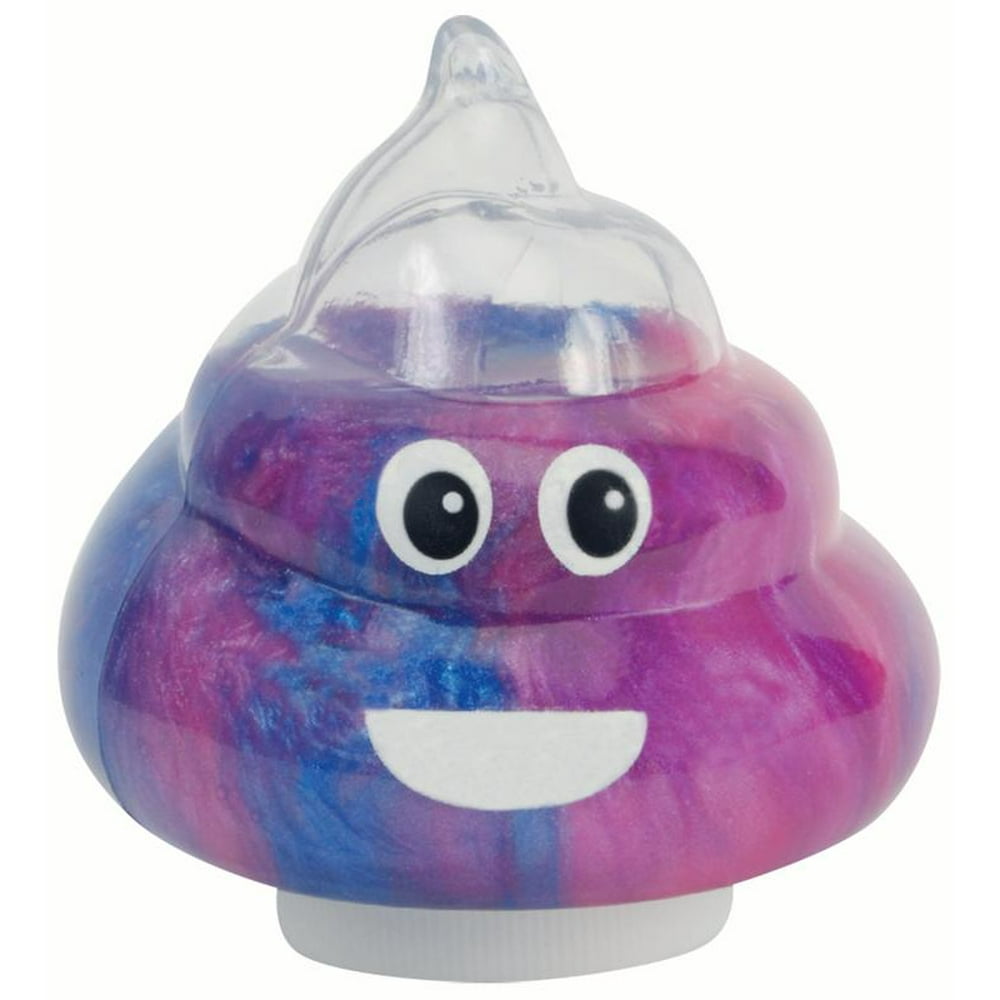 Playmaker Toys Unicorn Poop Glitter Slime Goop 4.5" Novelty Toy, Blue ...
