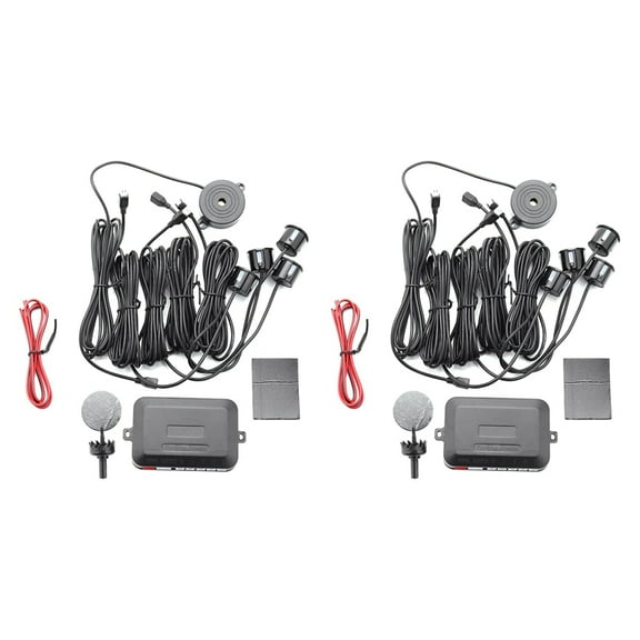 Wireless Car Auto Parktronic LED Parking Sensor with 4 Sensors Reverse ...